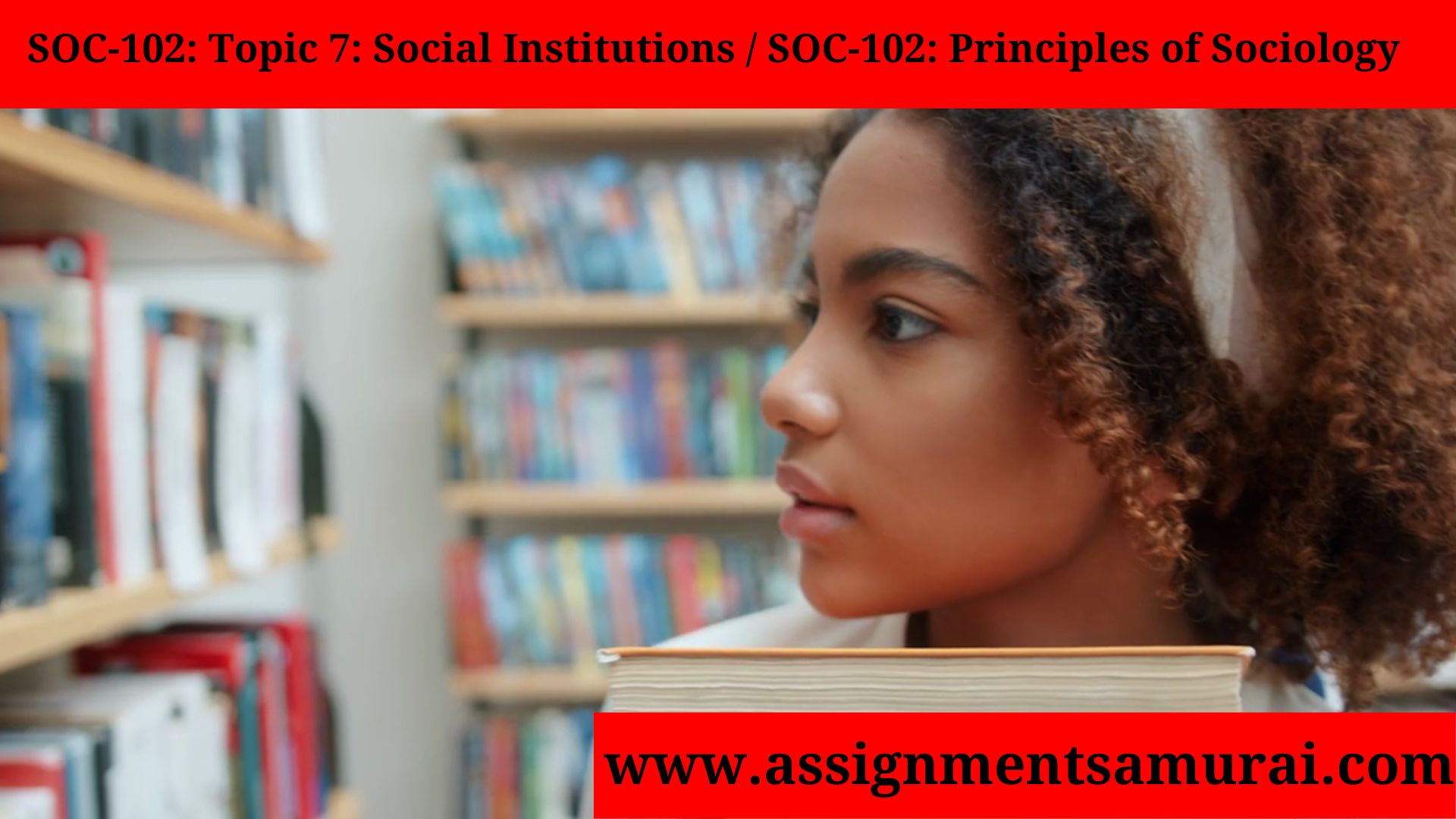 SOC-102: Topic 7: Social Institutions / SOC-102: Principles of ...