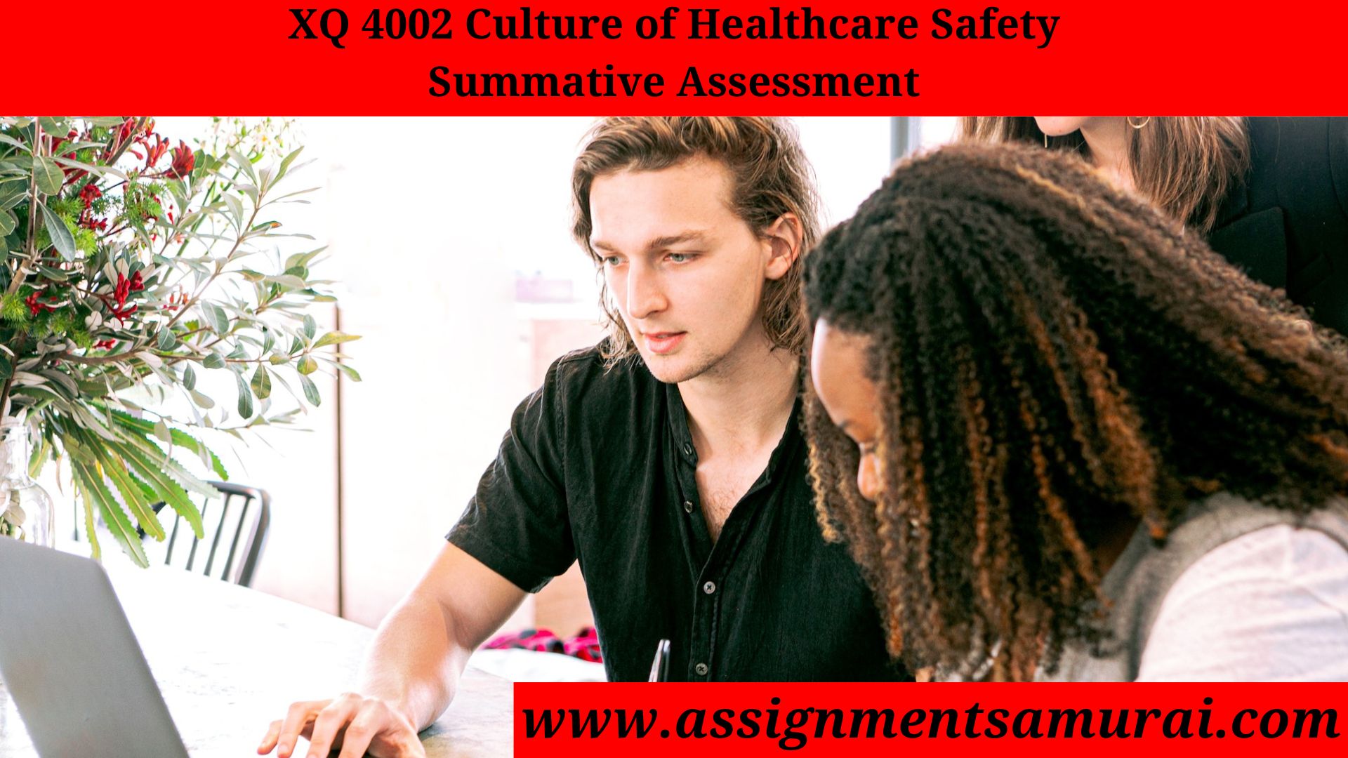 XQ 4002 Culture of Healthcare Safety Summative Assessment / NURS 4106: Patient Safety and ...